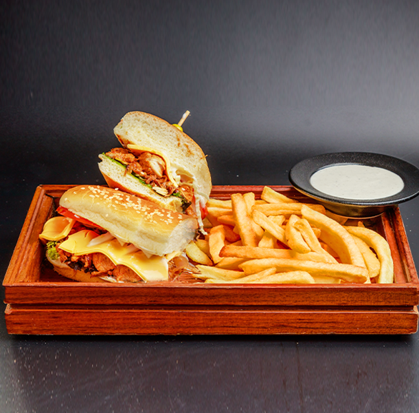 Chicken Submarine Sandwich – Carosa Cafe